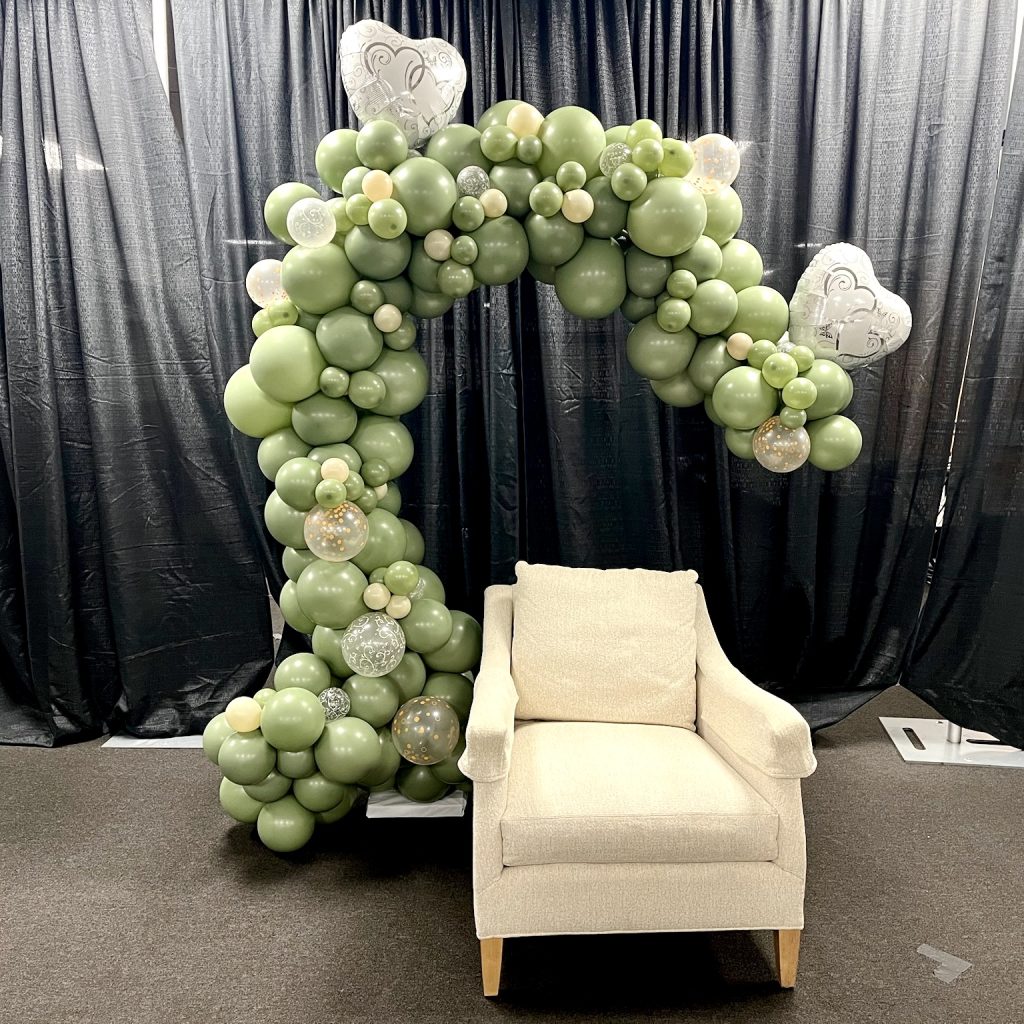Organic Demi Arch - Upstate Balloon Company